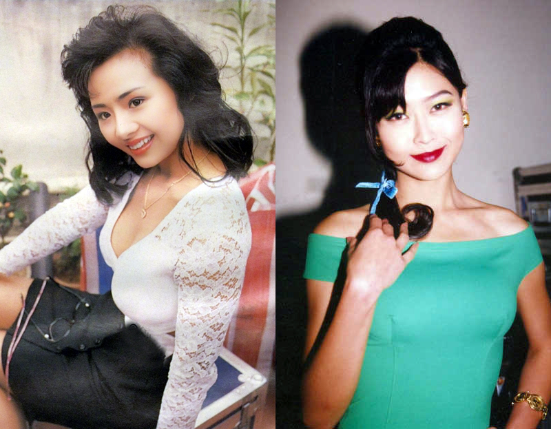 Ye Mei and Ye Yuqing in the 1990s, gods and goddesses, angel faces ...