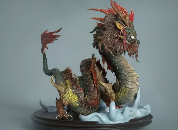 Eyes open for day and eyes closed for night, the mythical beast in ...