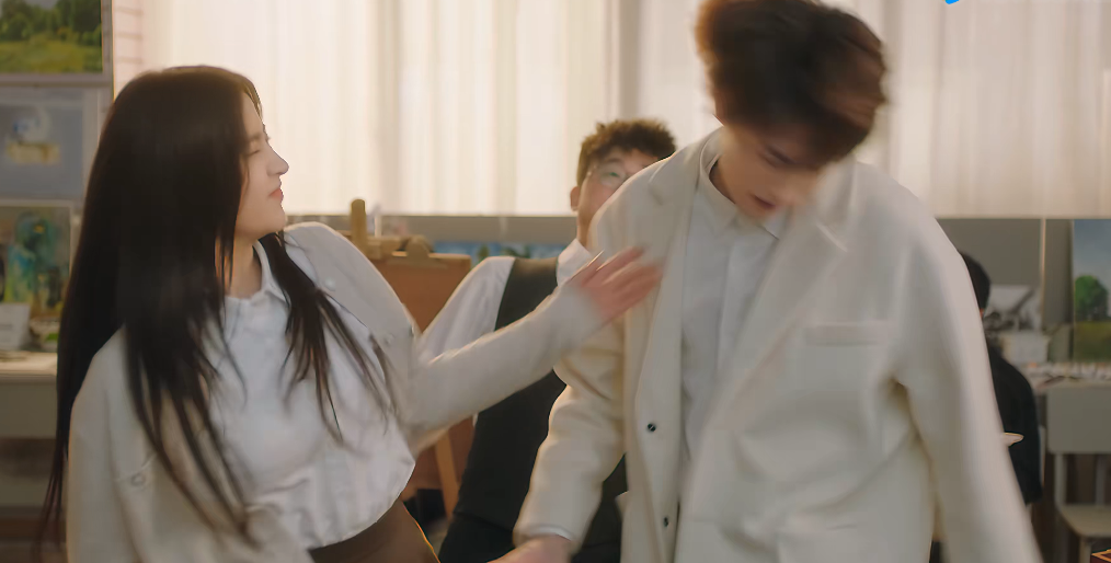 The premiere of "My One-Half Boyfriend" became popular, the sweet pet ...