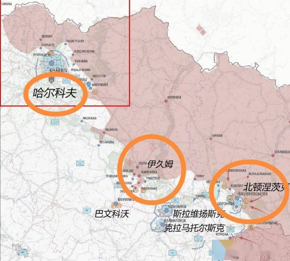 The Russian army's encirclement tactics in North Donetsk: 15,000 ...