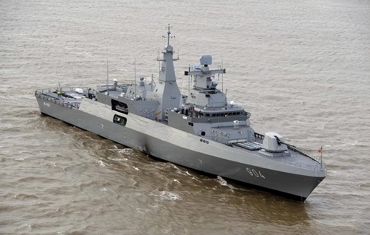 The pioneering work of China's foreign trade export frigate, the Egyptian Navy 053HE frigate - iNEWS