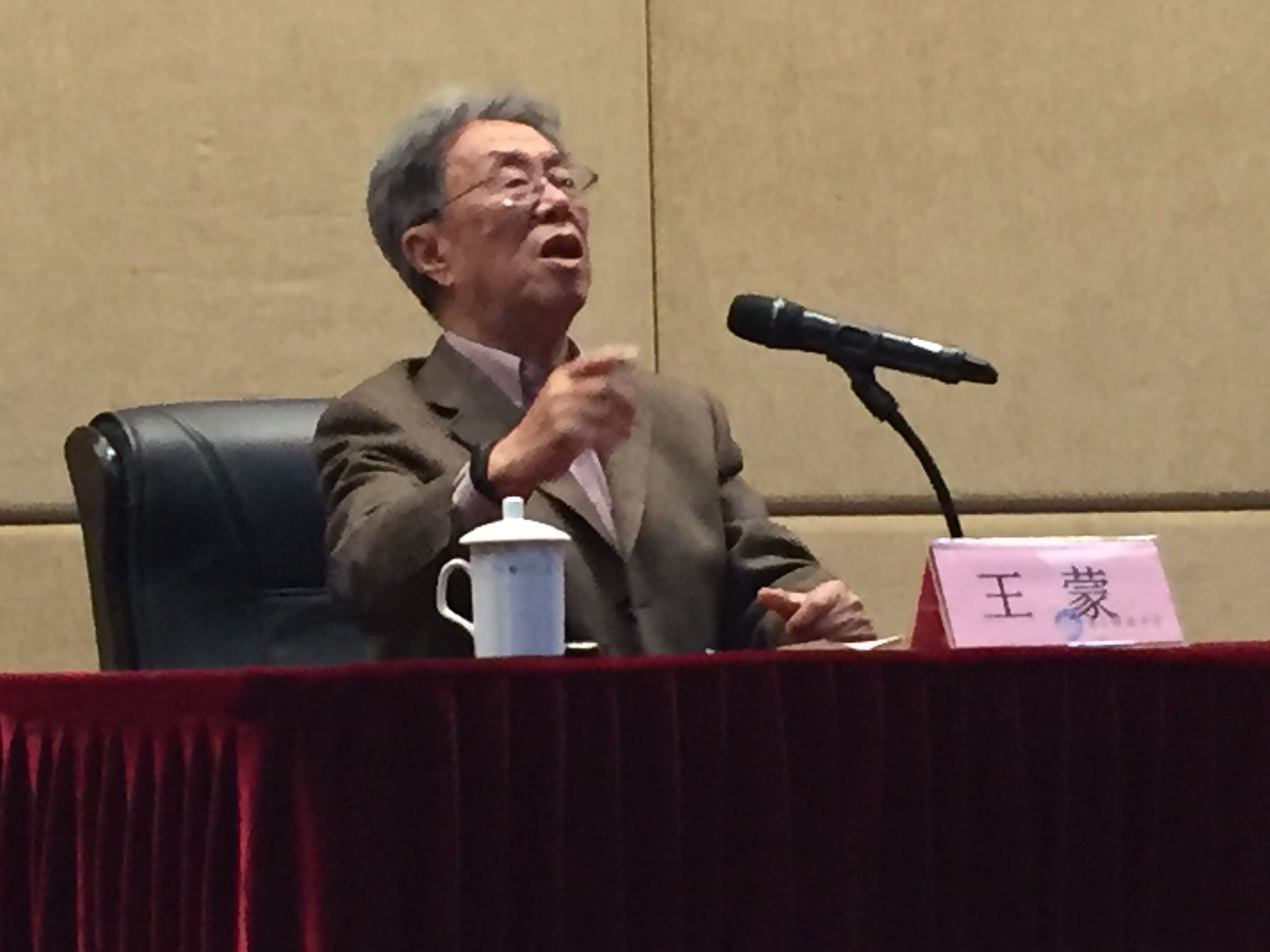 89-year-old famous writer Wang Meng angrily reprimanded: Eighty-three ...