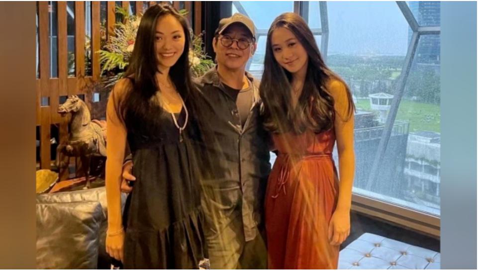 Xiuwai Huizhong Lizhi married Jet Li and gave birth to two daughters ...