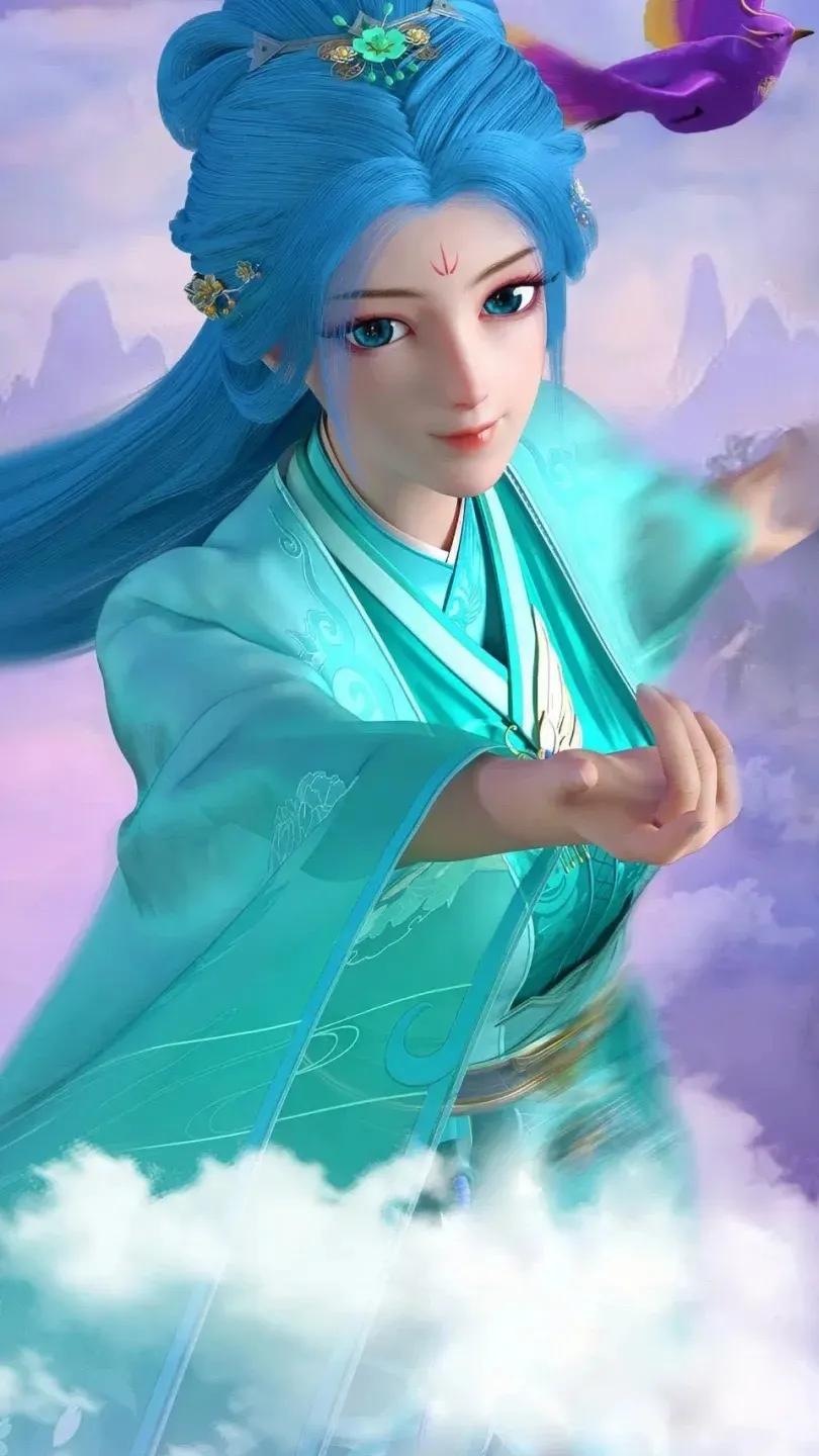 I am the great fairy Zhou Ziyu wallpaper sharing - iMedia