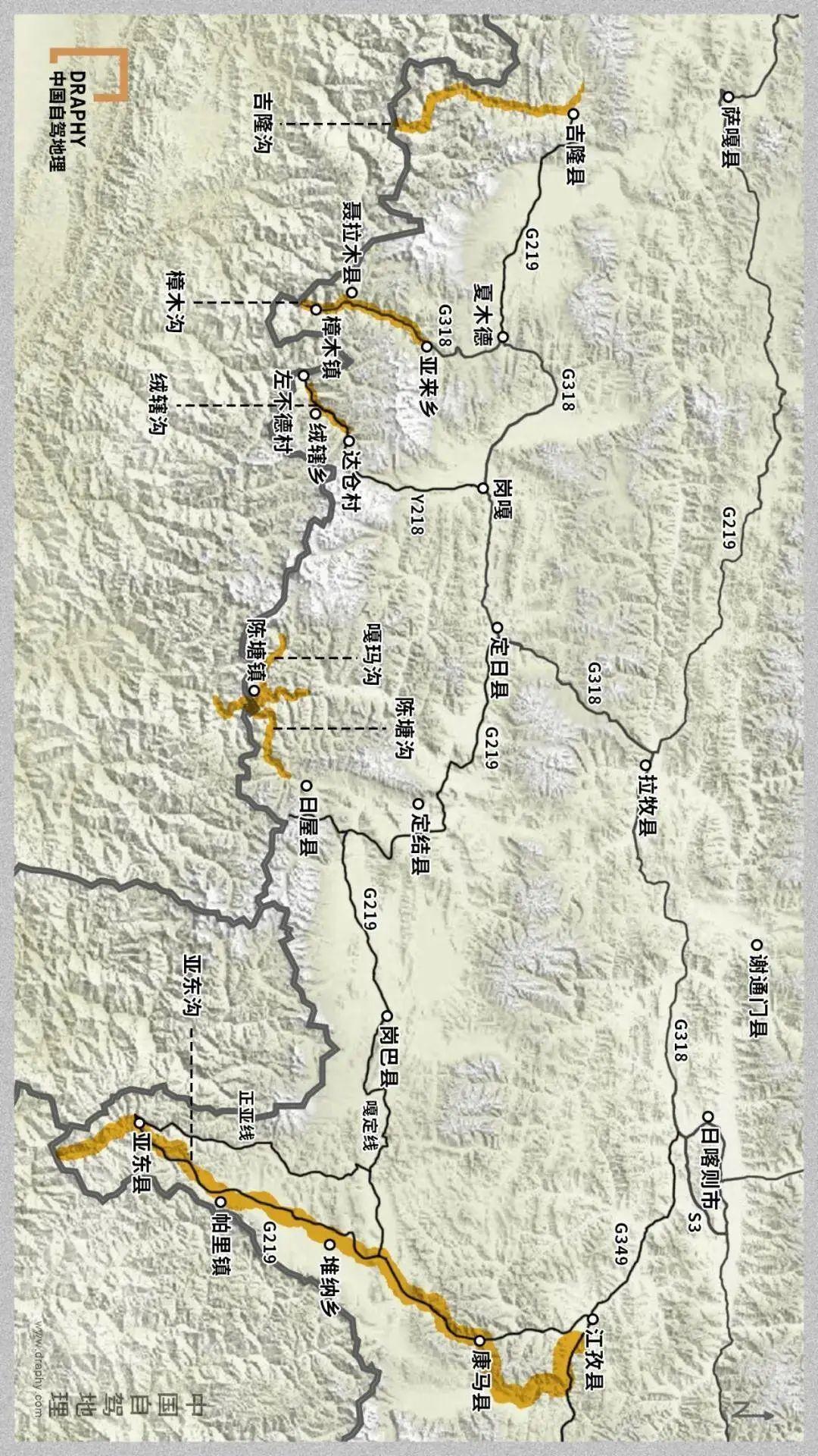 沿着G219，探秘喜馬拉雅山脈的五條溝。 - 頭條匯