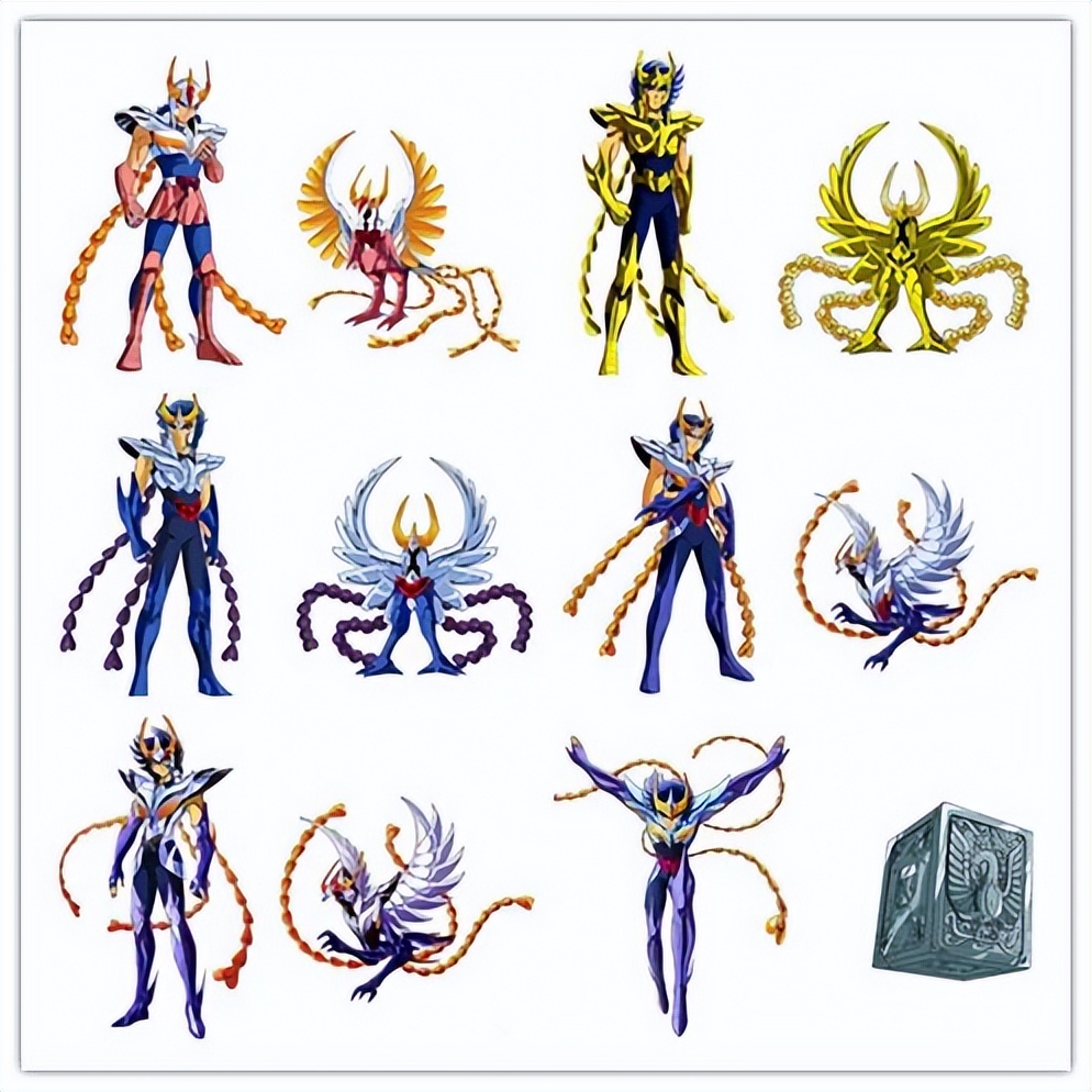 Saint Seiya: Phoenix Saint Cloth "simulation" new form, Ikki's new ...