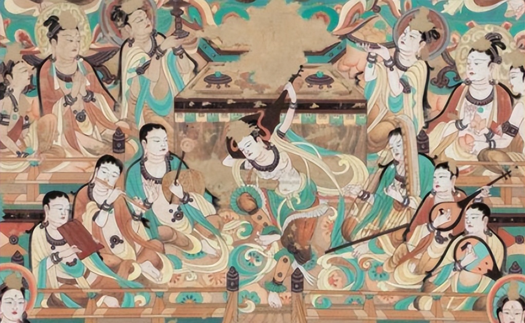 In the Han Dynasty, not only music and dance from the Western Regions ...