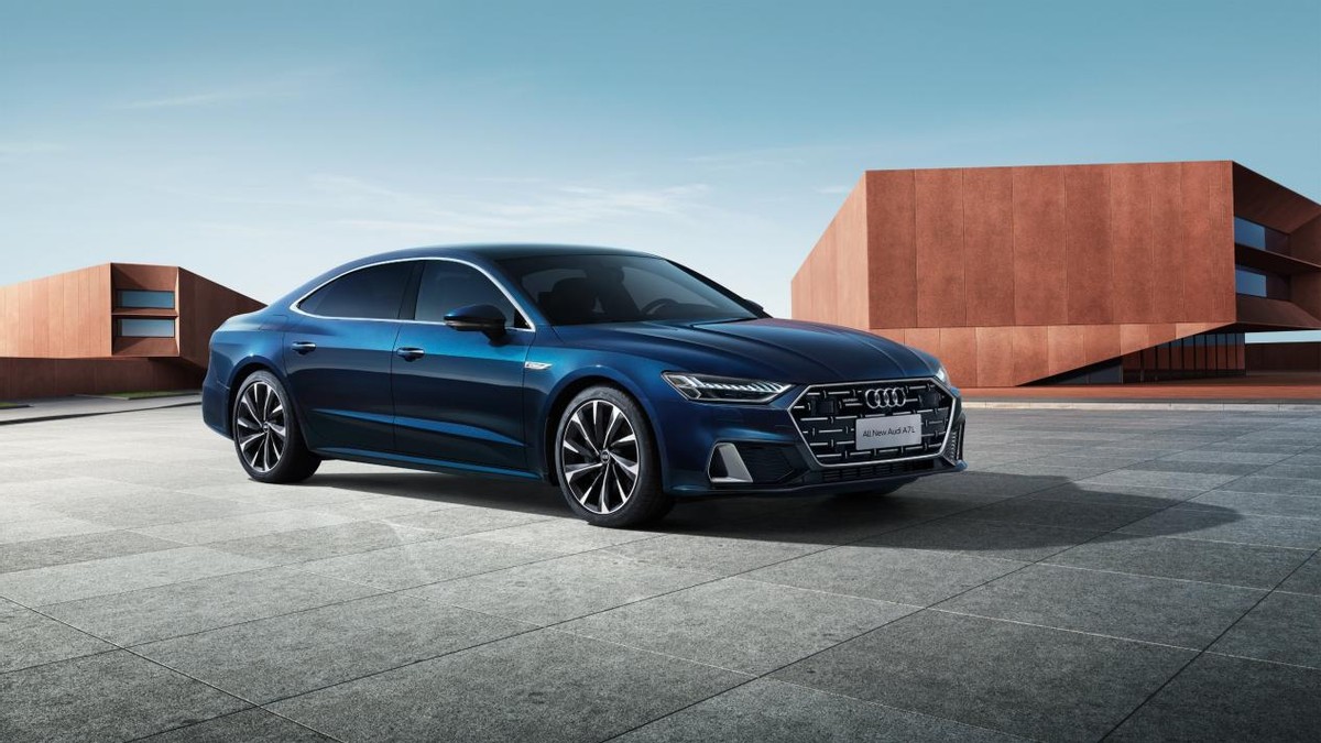 SAIC Audi A7L is coming, it is spacious and comfortable, and the 3.0T ...