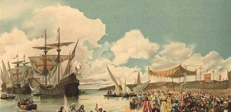 The Portuguese conquered Brazil in South America with only 5 warships ...