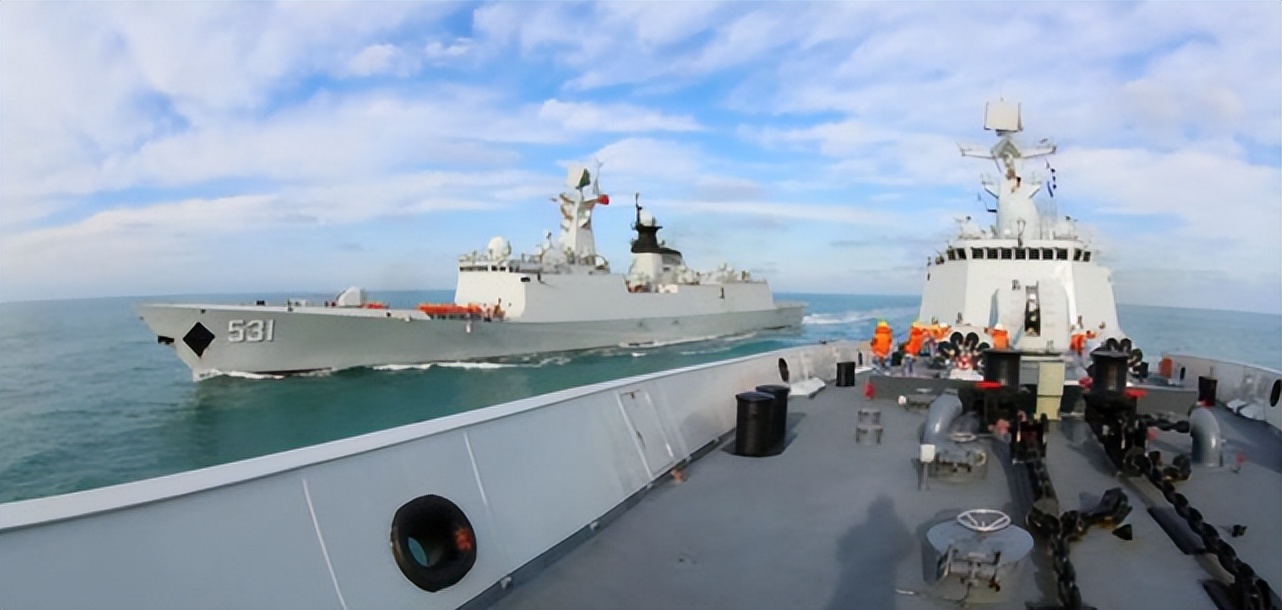 522資陽艦已服役，追加20艘054A型護衛艦，有望在近年內正式成軍 - 頭條匯