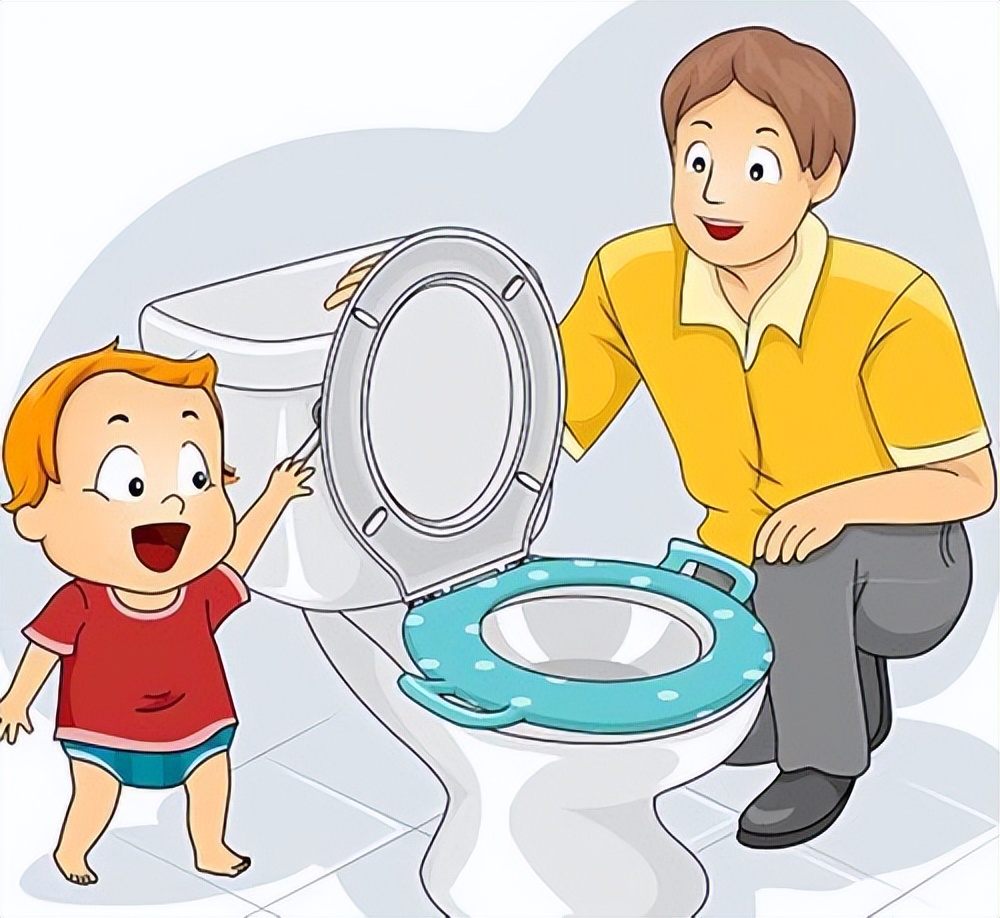 To train the baby's toilet habits, parents need to observe the "three ...