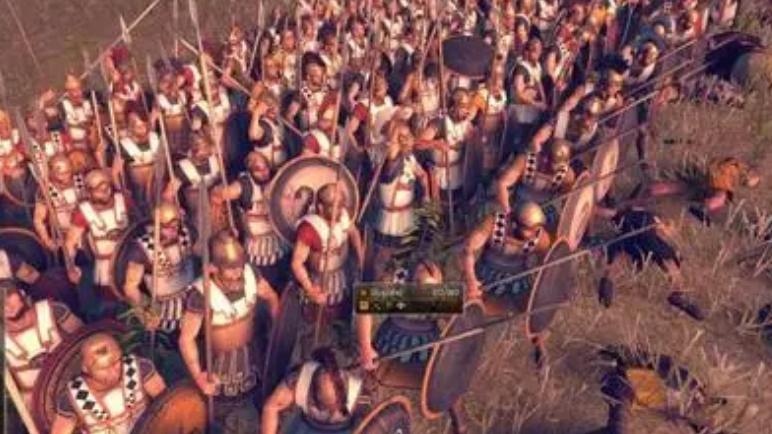 The brave and invincible Spartan phalanx, the invincible weapon of the ...