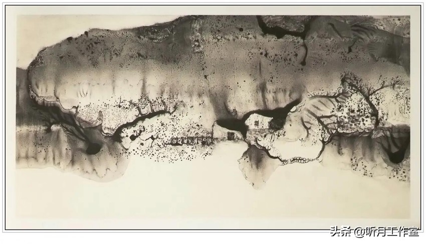 Famous contemporary writer and painter Mu Xin's landscape paintings are ...