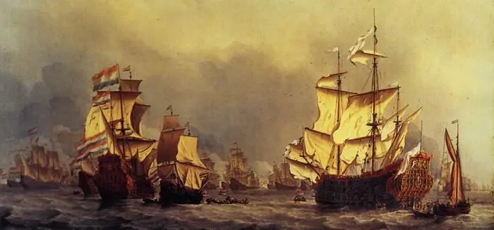 Seeing the arrival of the British fleet, why are the officials of the ...