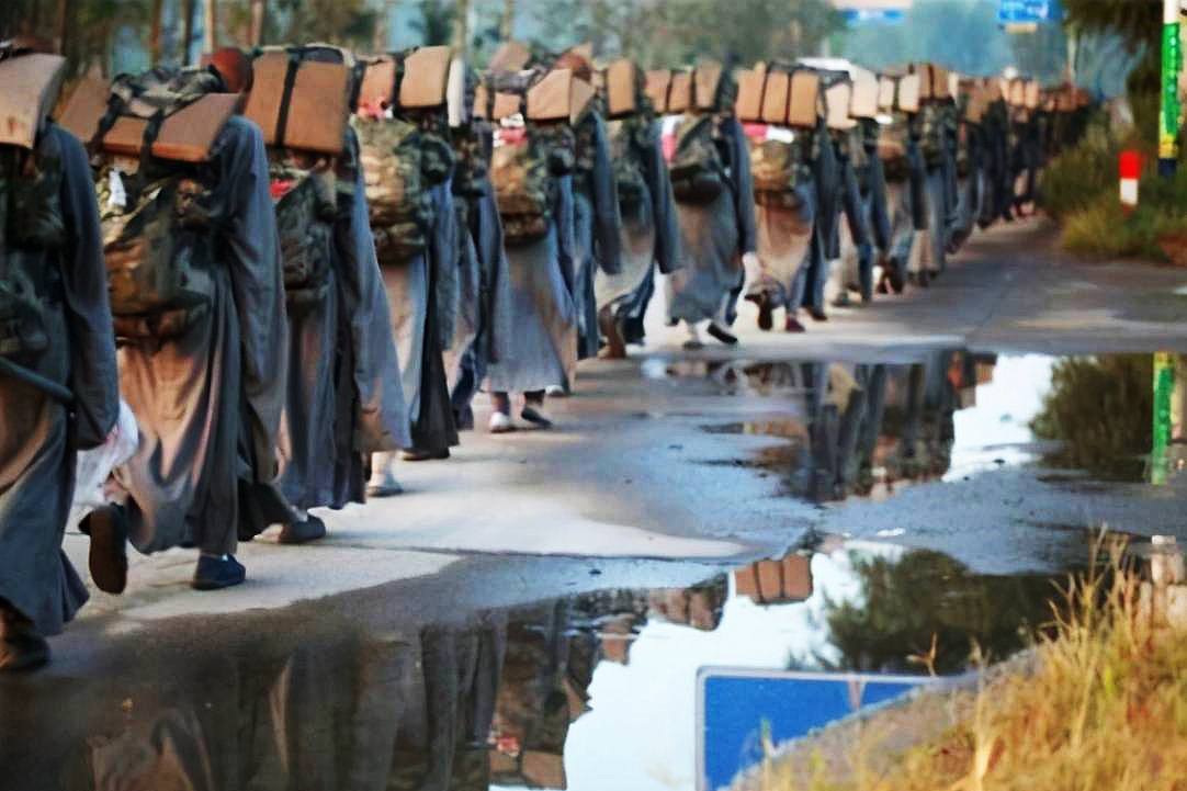 China's "female ascetic monk" performs asceticism for 15 days a year ...