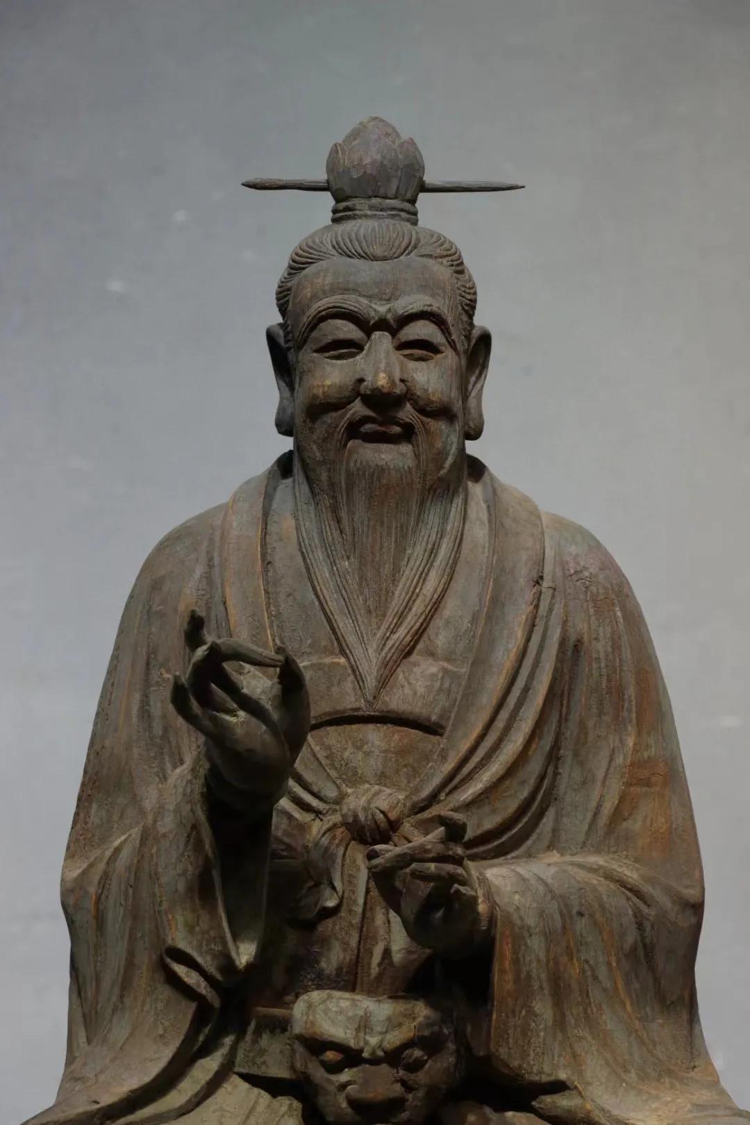 Wood Carving Taishang Laojun - iNEWS