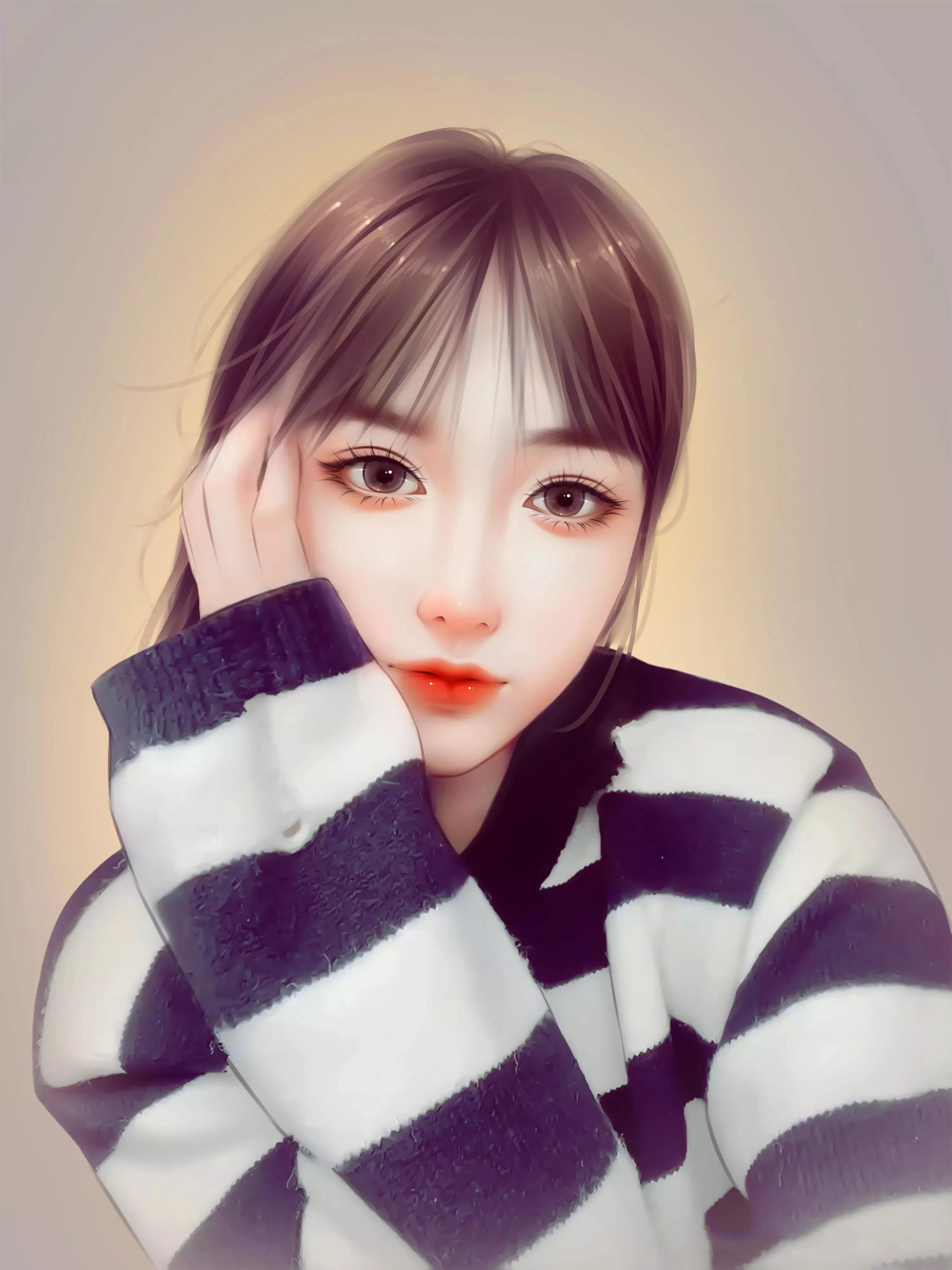Change to a fresh and clean hand-painted avatar, the value is super ...