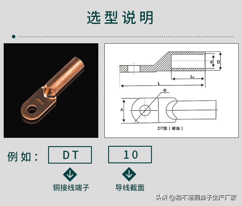 Copper nose model and size specification table - iNEWS
