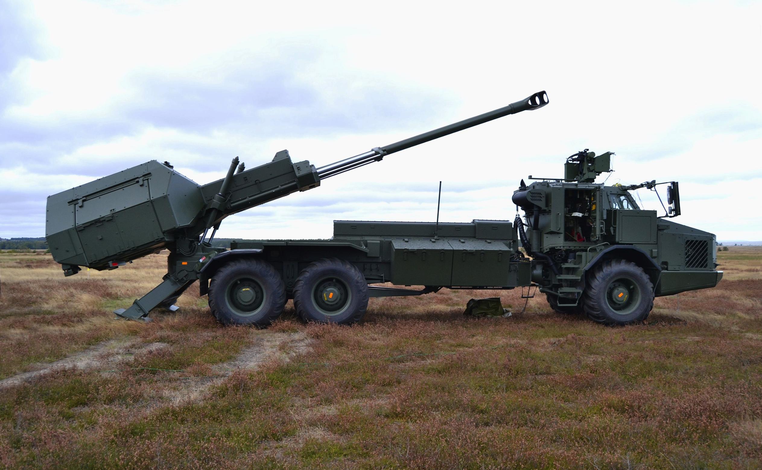 The king of the artillery family - the Swedish "Archer" self-propelled ...