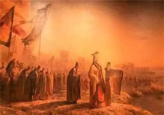 When Peng Yue was exiled in Shu, he met Empress Lu on the way and ...