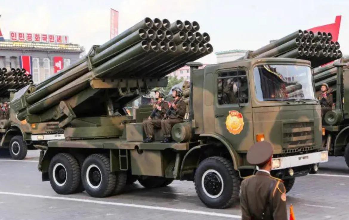 North Korea's 400-kilometer-range rocket launcher shocked the world ...