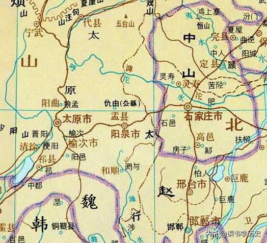 Through the map, understand the historical changes of Yangquan City ...
