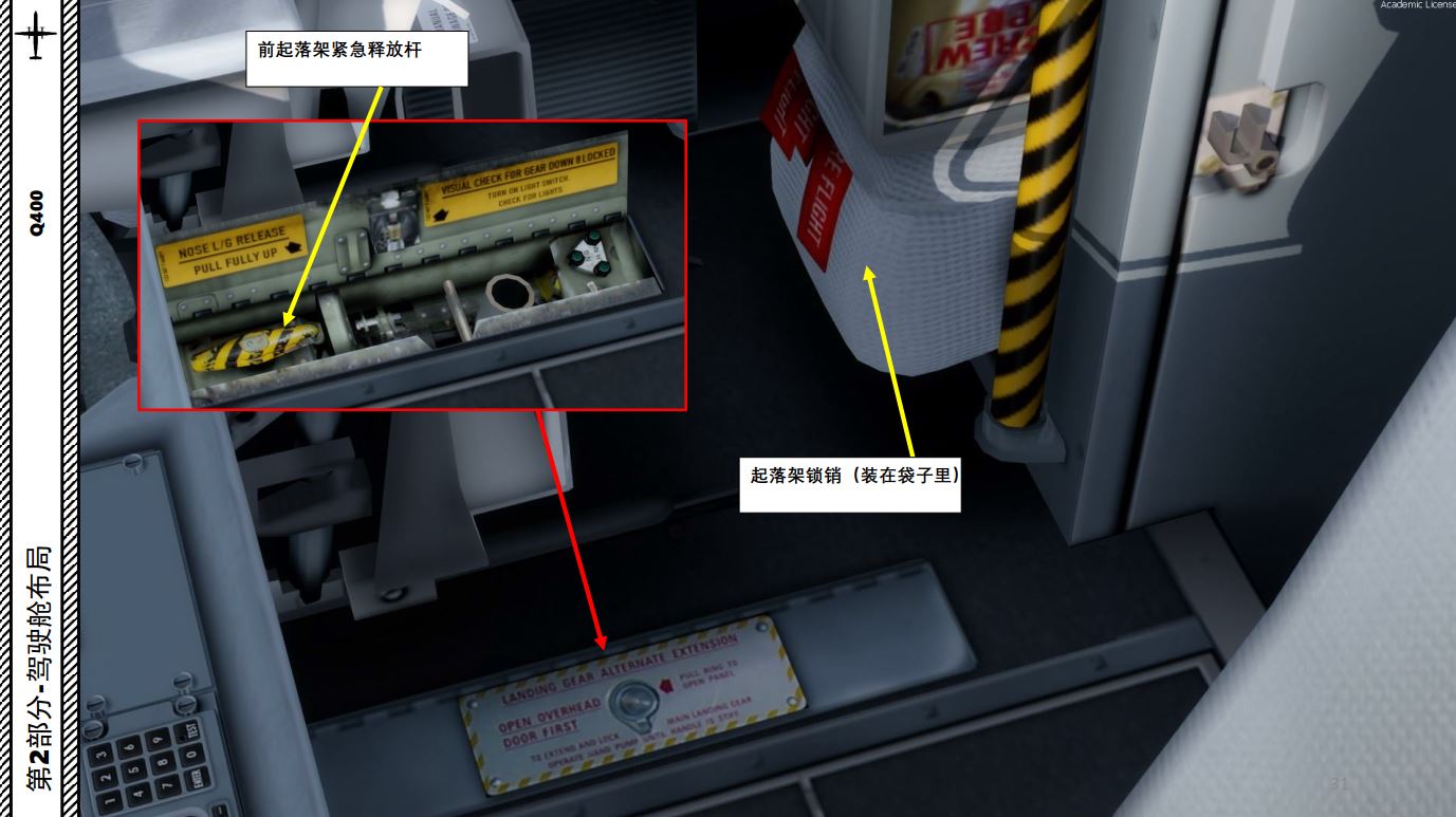 P3D Majestic Dash 8 Punch 8 Airliner Q400 Chinese Guide 2.9 Warning ...