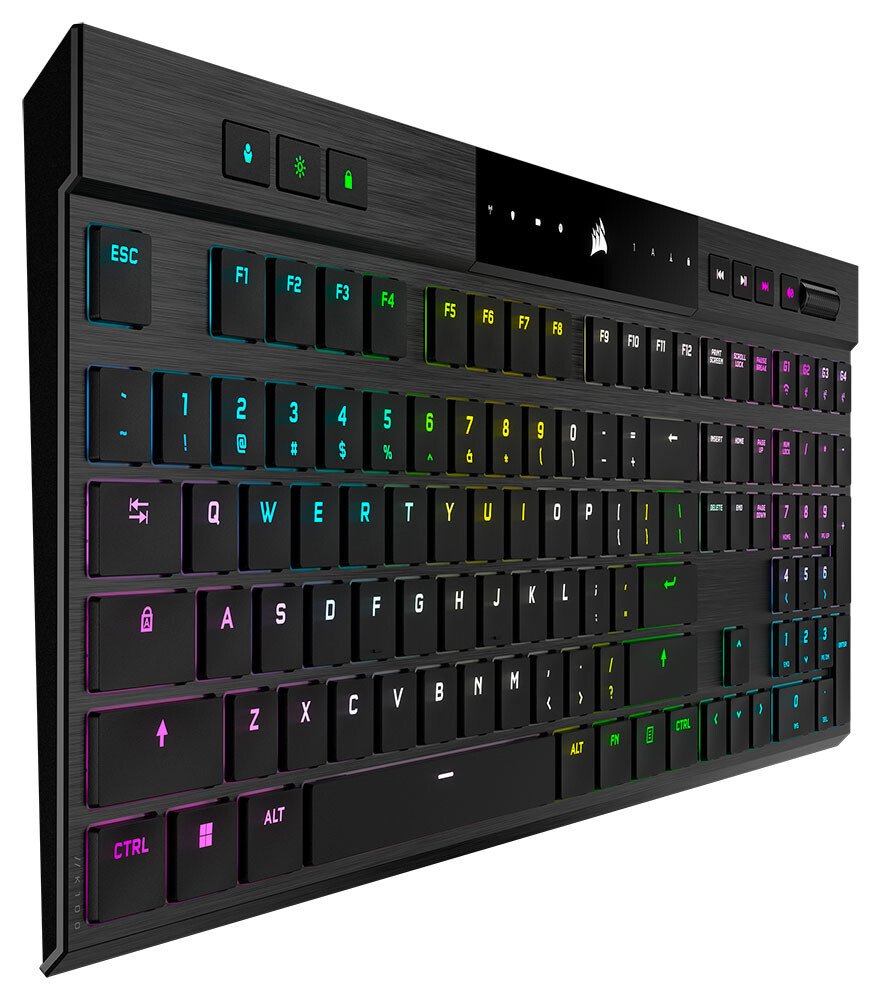 Corsair releases K100 Air mechanical keyboard with Cherry MX ULP ...