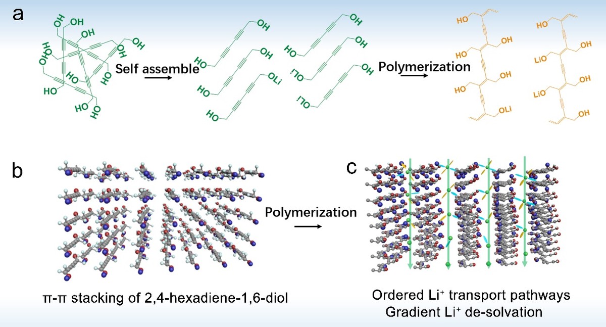 Li-ion transport channels cooperate with spatially confined gradient desolvation to achieve high ...