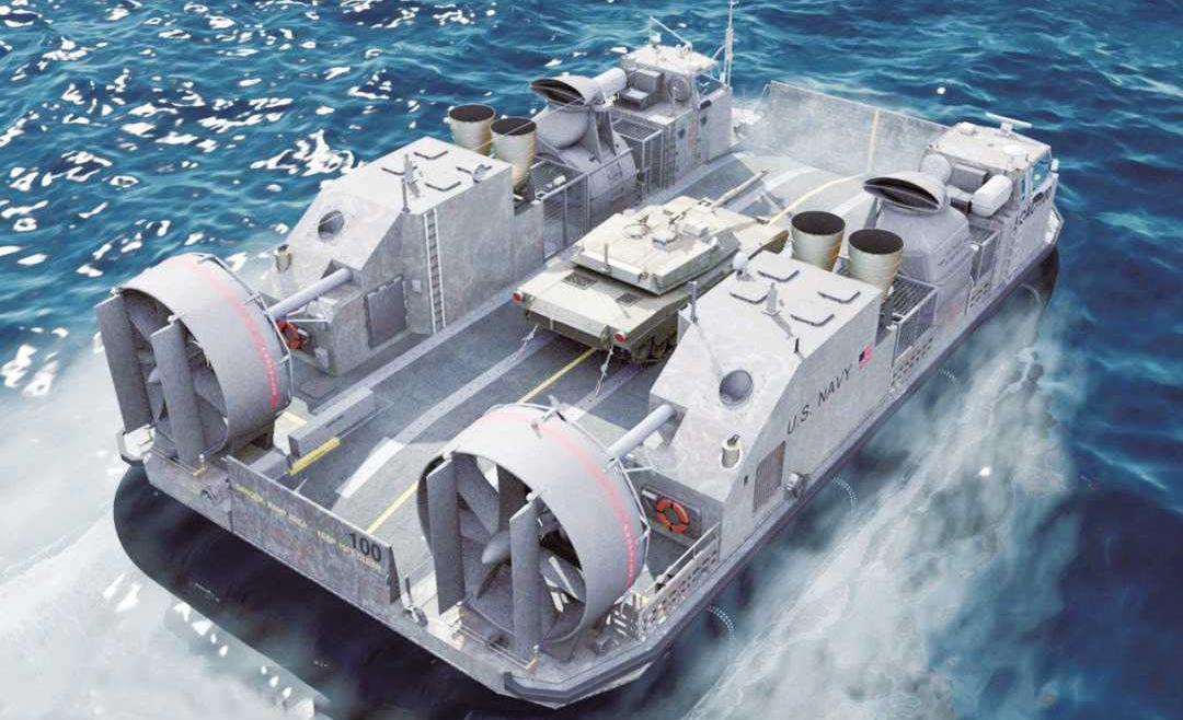 Replacing LCAC with SSC, the U.S. "Shore-Ship Connector" air-cushion ...