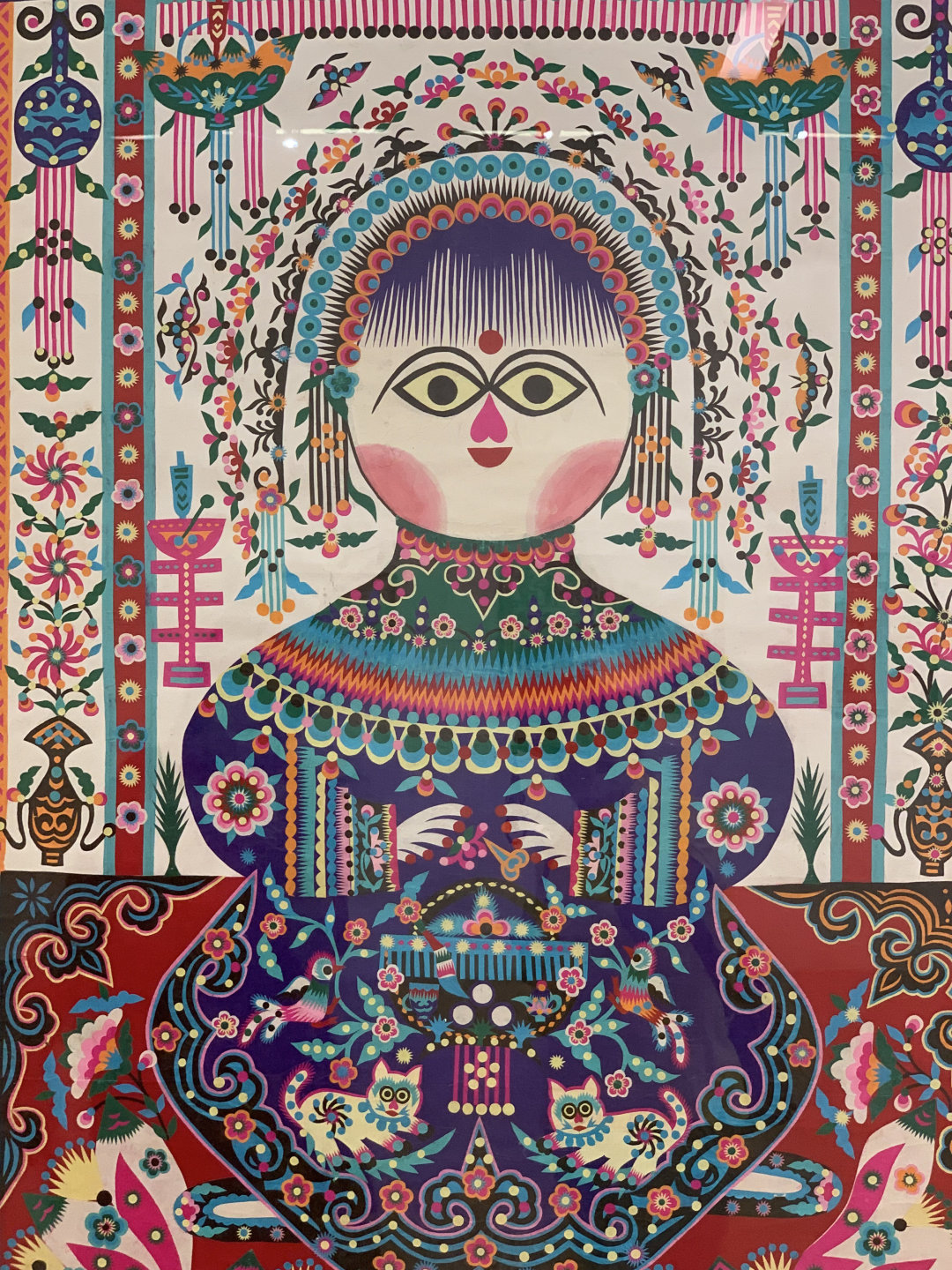 View the Research Exhibition of Ku Shulan's Works at the Provincial ...