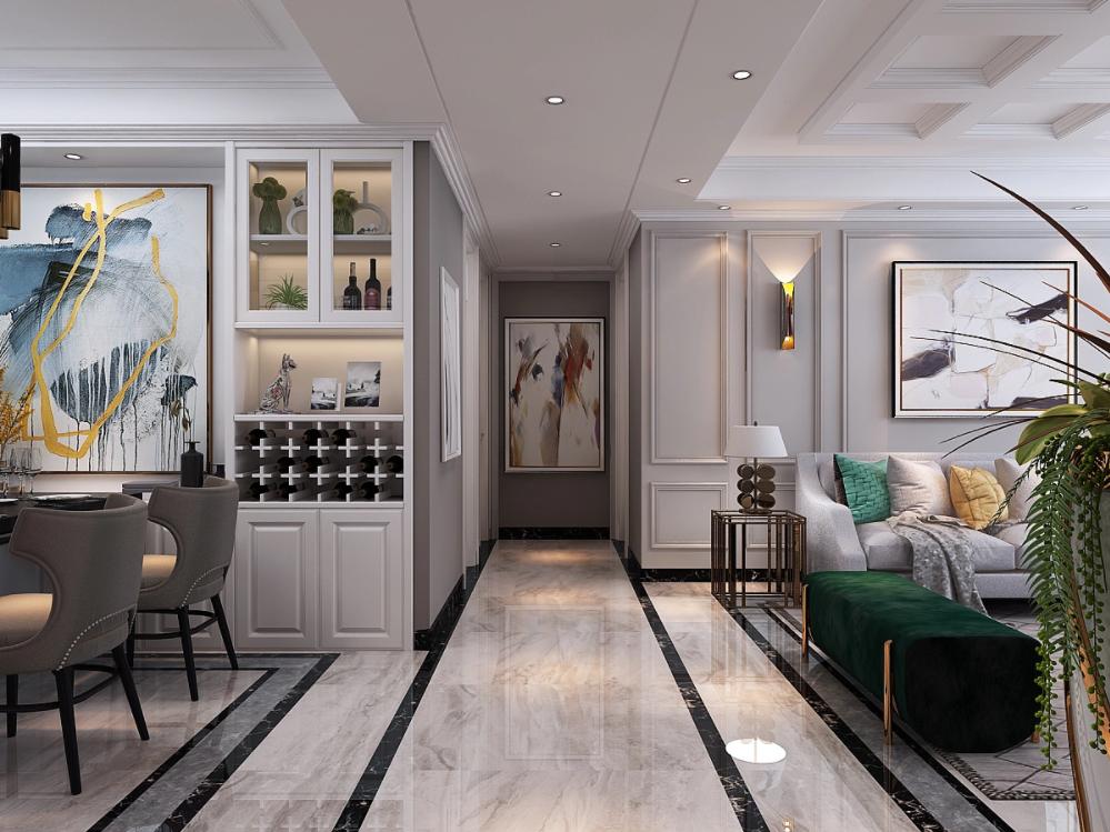 Modern American style decoration design, full of romantic beauty - iNEWS