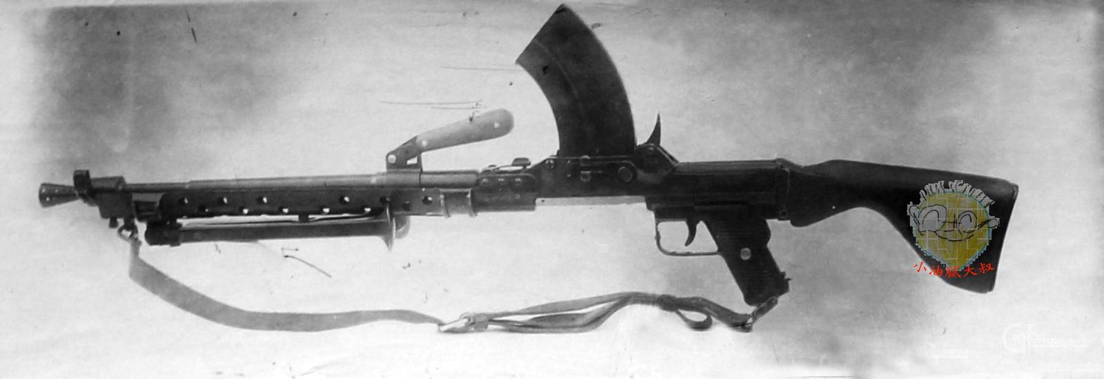 Soviet experimental light machine gun during World War II: Gorov light ...