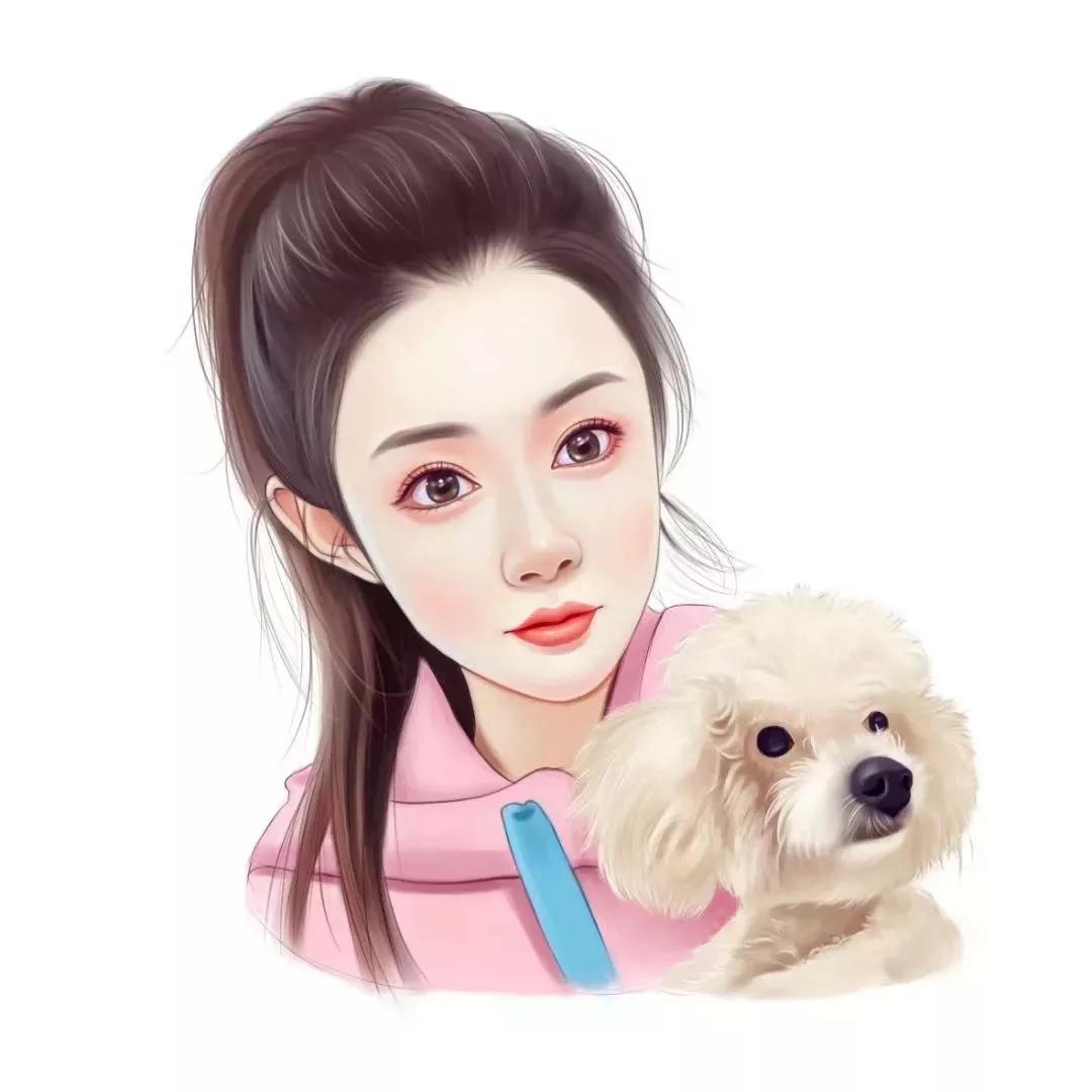 Hand-painted realistic avatars, especially suitable for girls' avatars ...