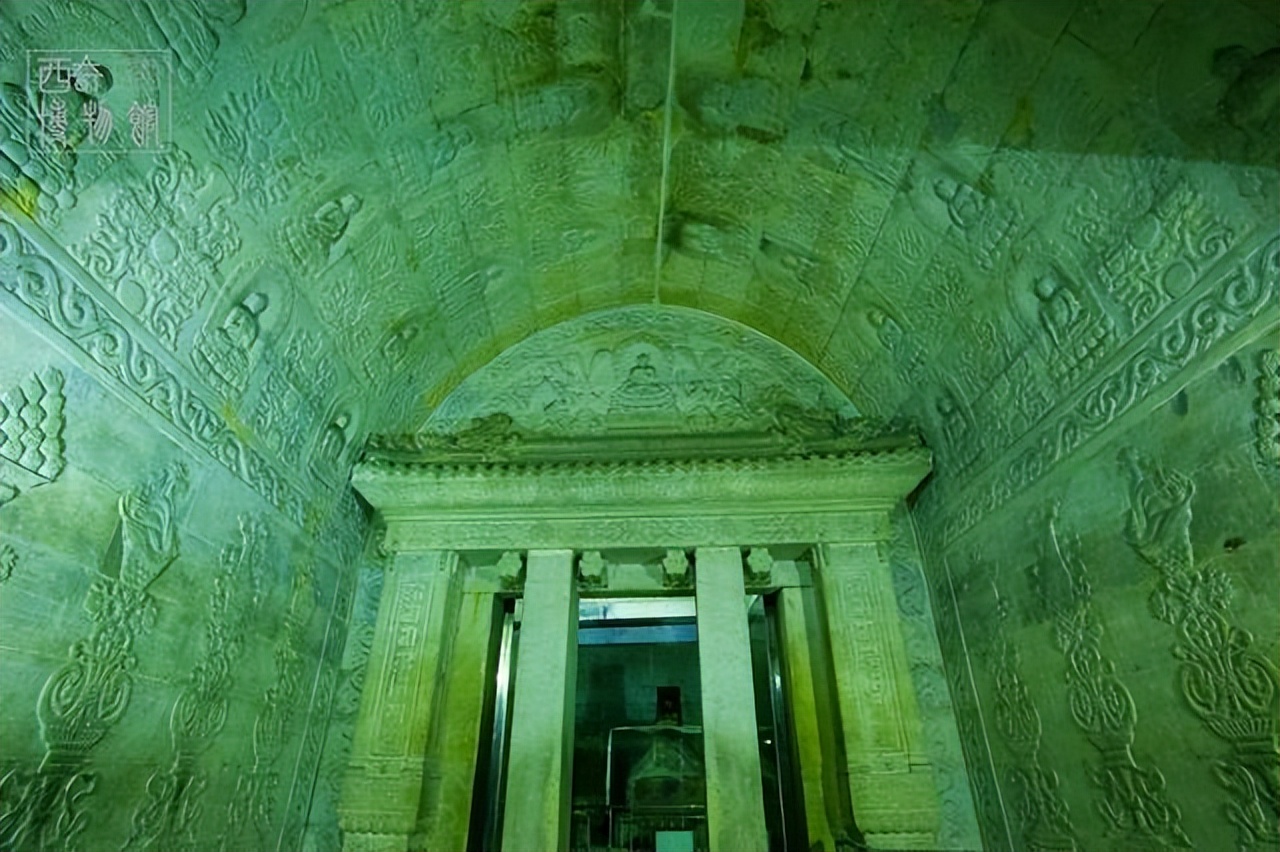 The tomb of Li Longji's brother was actually shot. The underground ...