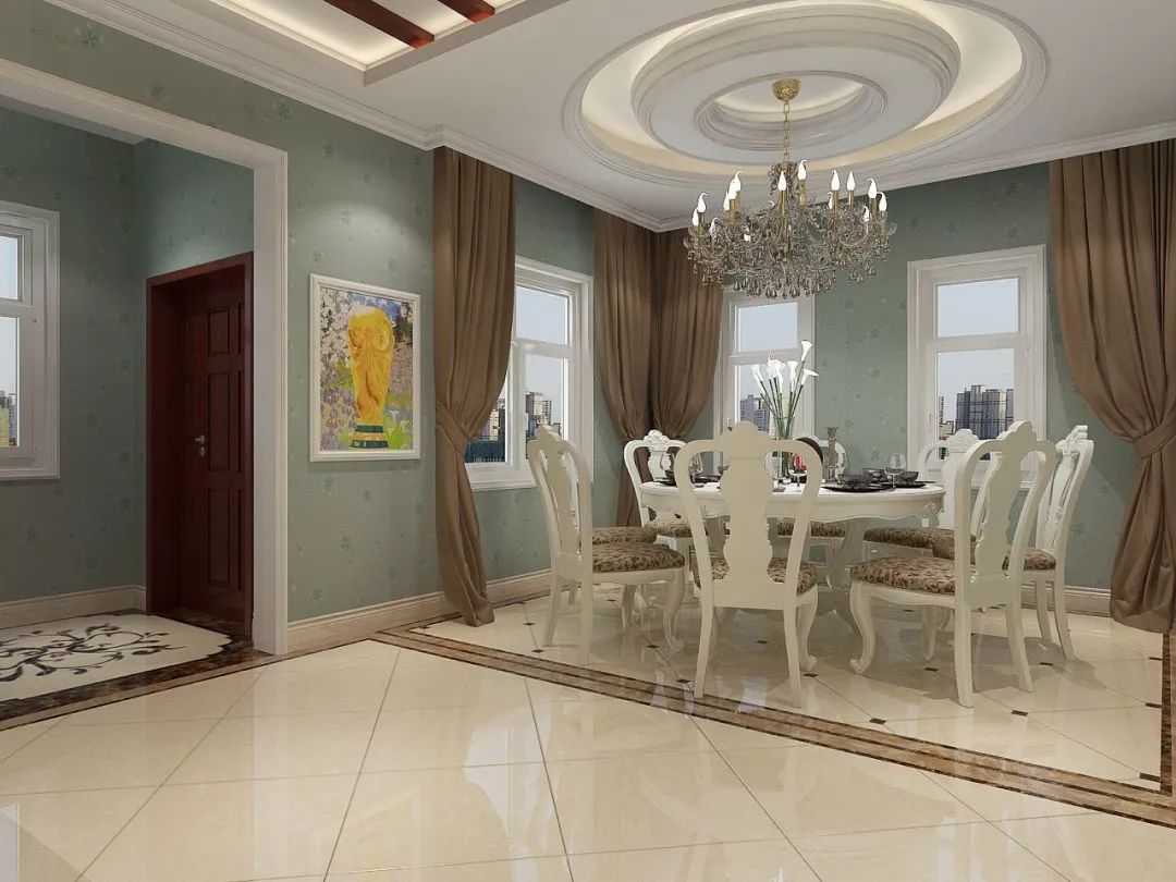 360㎡ European-style villa design, light luxury, romantic and boundless ...