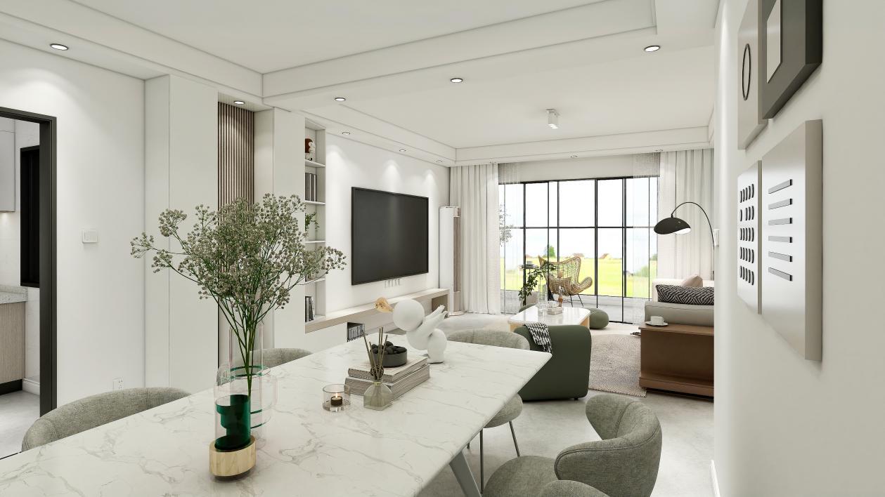 Morandi color home, full of advanced texture l beautiful home design ...