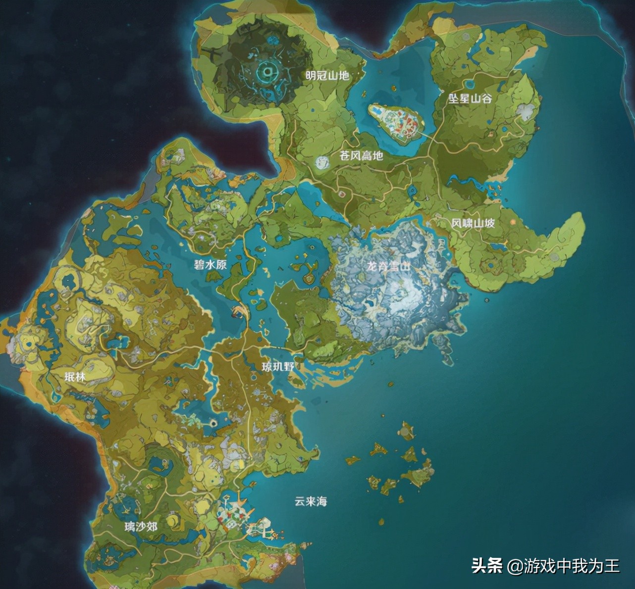 Genshin Impact: The map team let go of themselves, and they built a ...