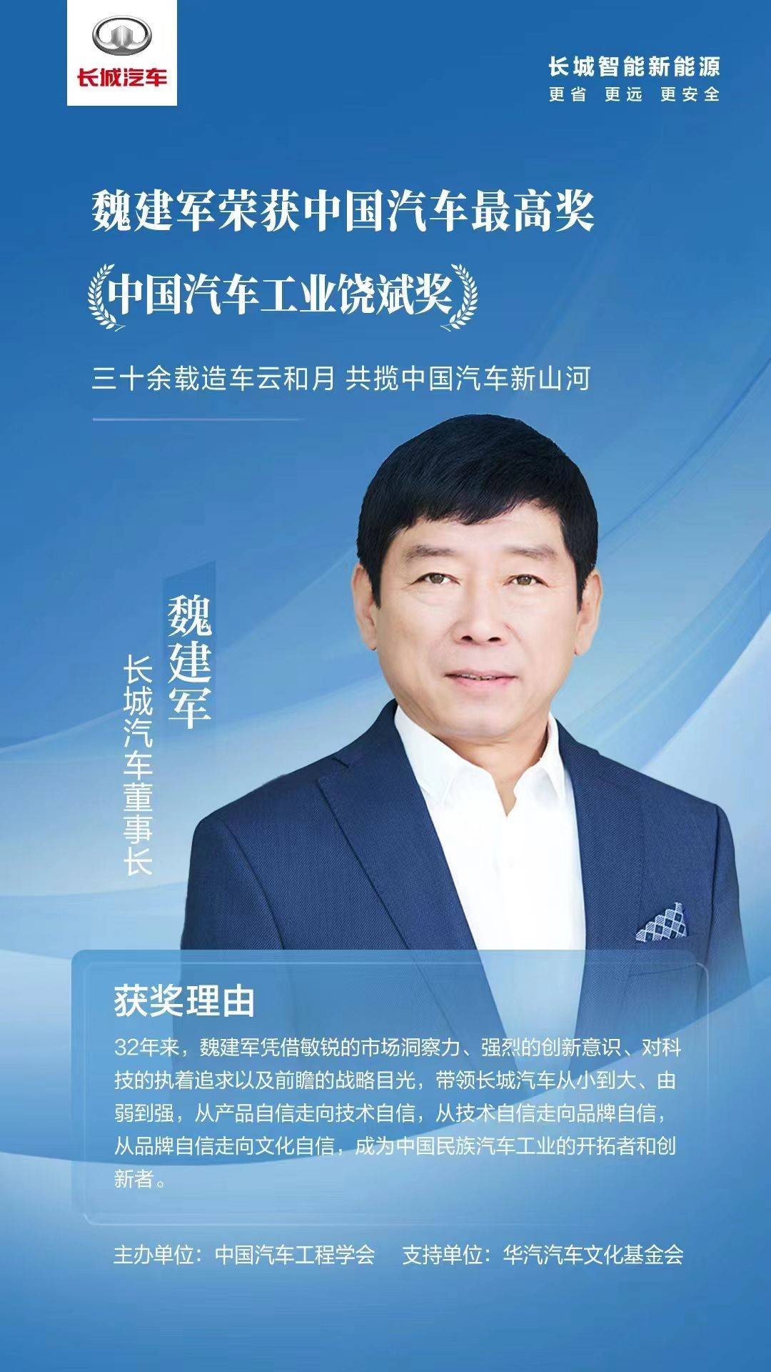 What did Wei Jianjun rely on to win the "Oscar" in the Chinese auto ...