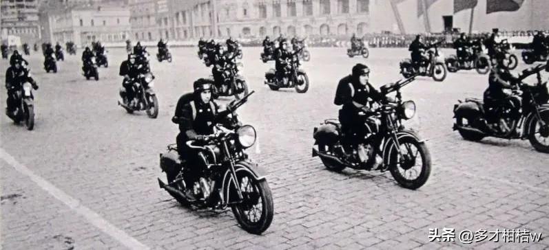 The forgotten supporting role, the Soviet motorcycle unit in the Soviet ...