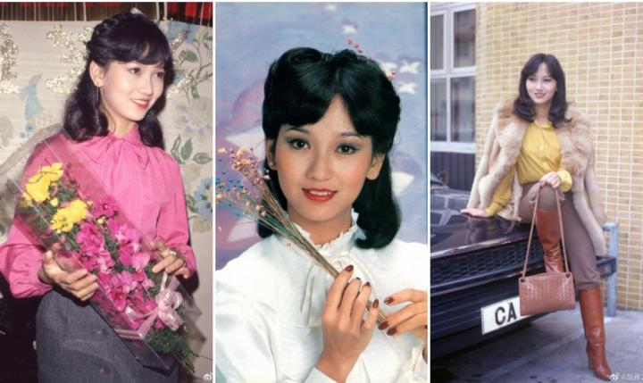 67-year-old Zhao Yazhi posted photos of her when she was young, and her ...