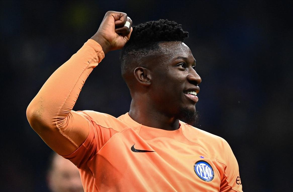 Completed four consecutive kills + 4 zero seals against Milan, Onana's ...