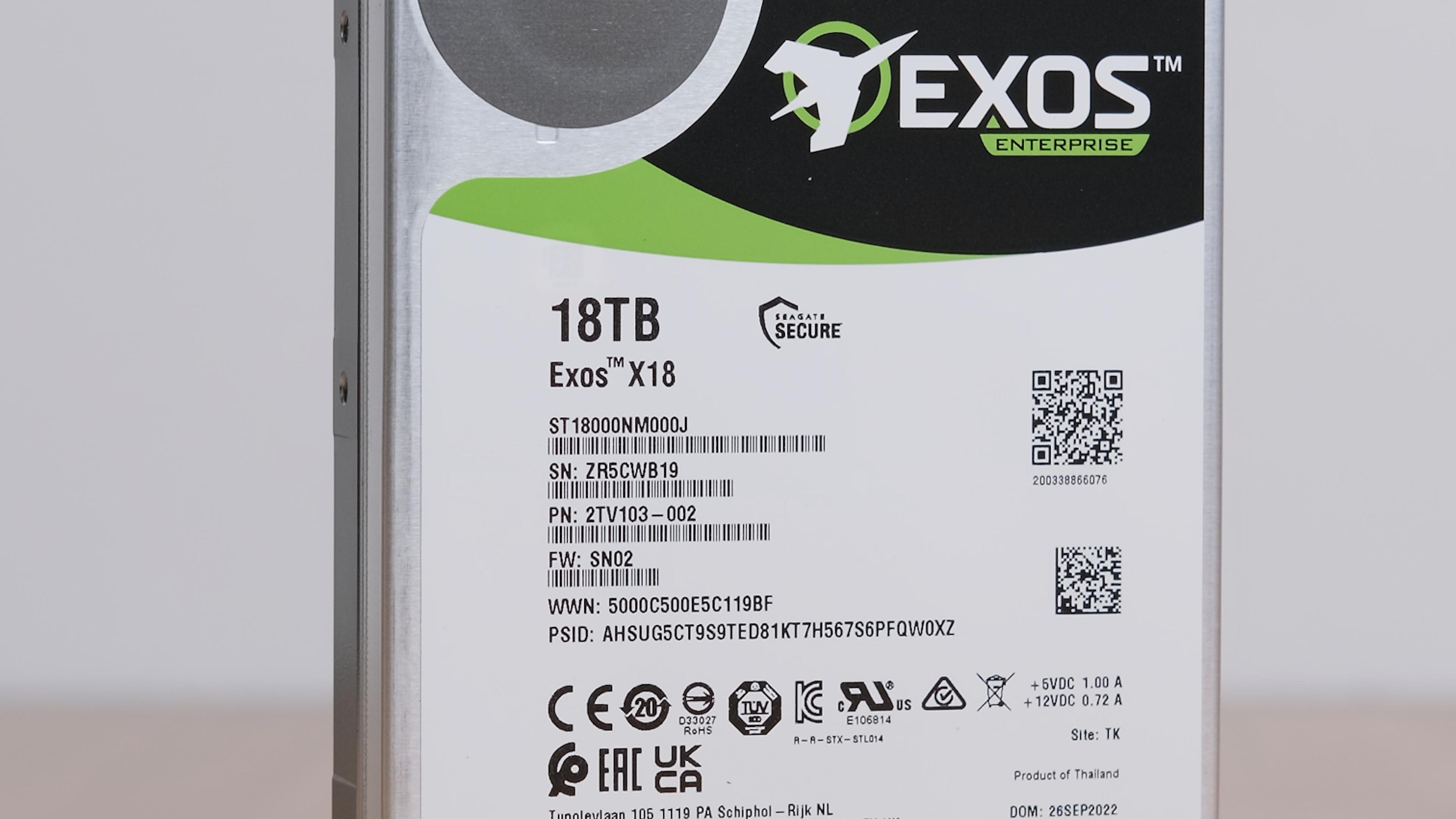 大容量企業級HDD的巔峰對決——希捷銀河18T和HC550 18T - 頭條匯