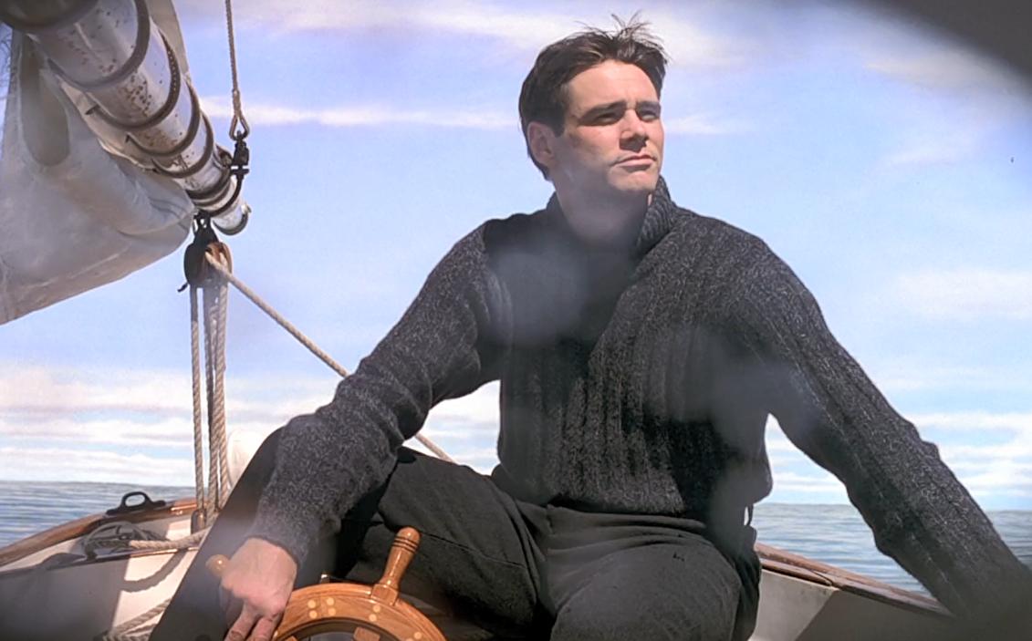 Jim Carrey's acting breakthrough, in the movie "The Truman Show", comes ...