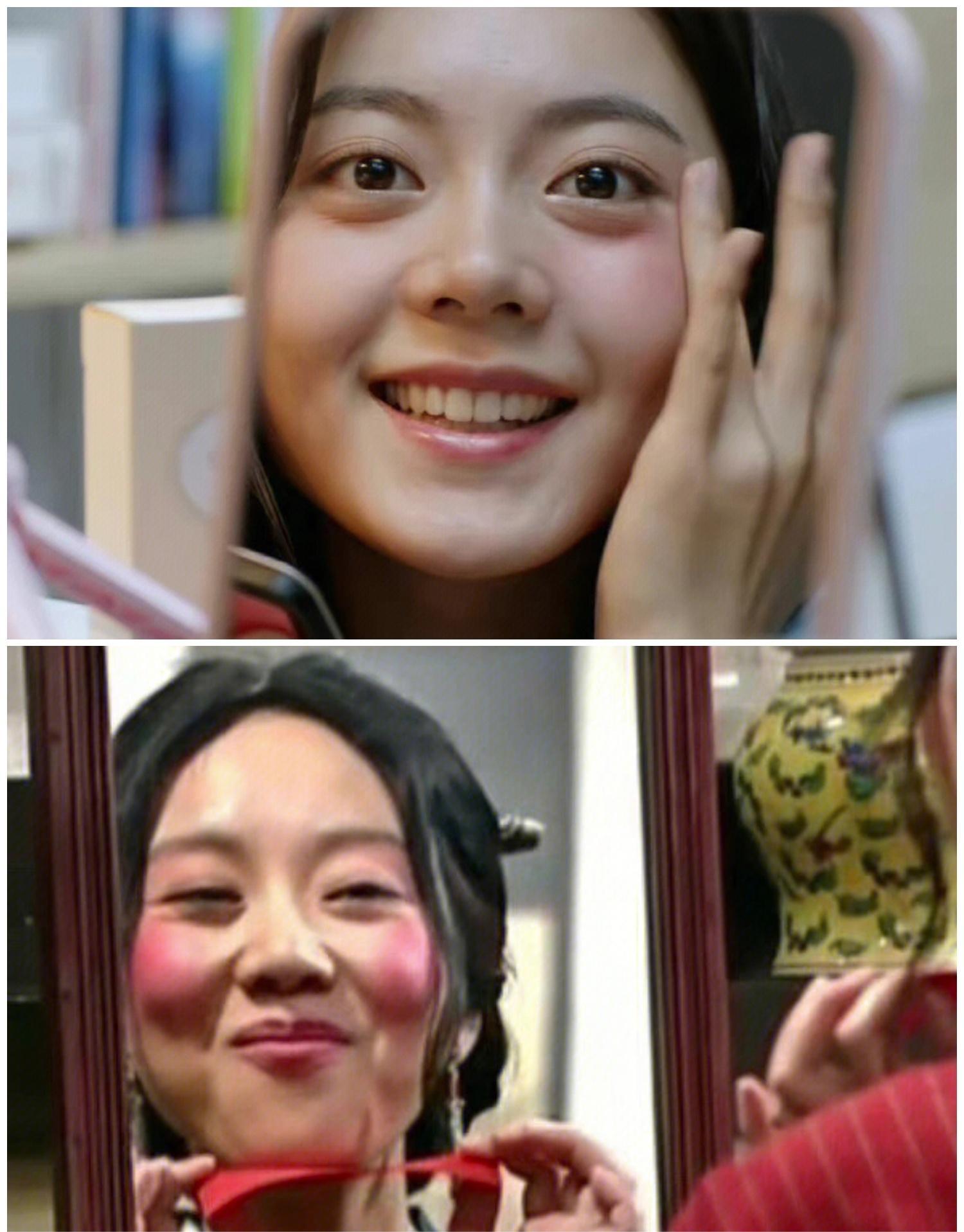 In "Youth School 2", the makeup that Lin Miaomiao put on in order to ...