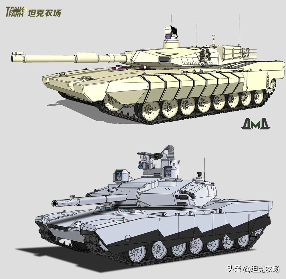 Russian netizens designed the American "Abrams X" tank in advance? - iMedia