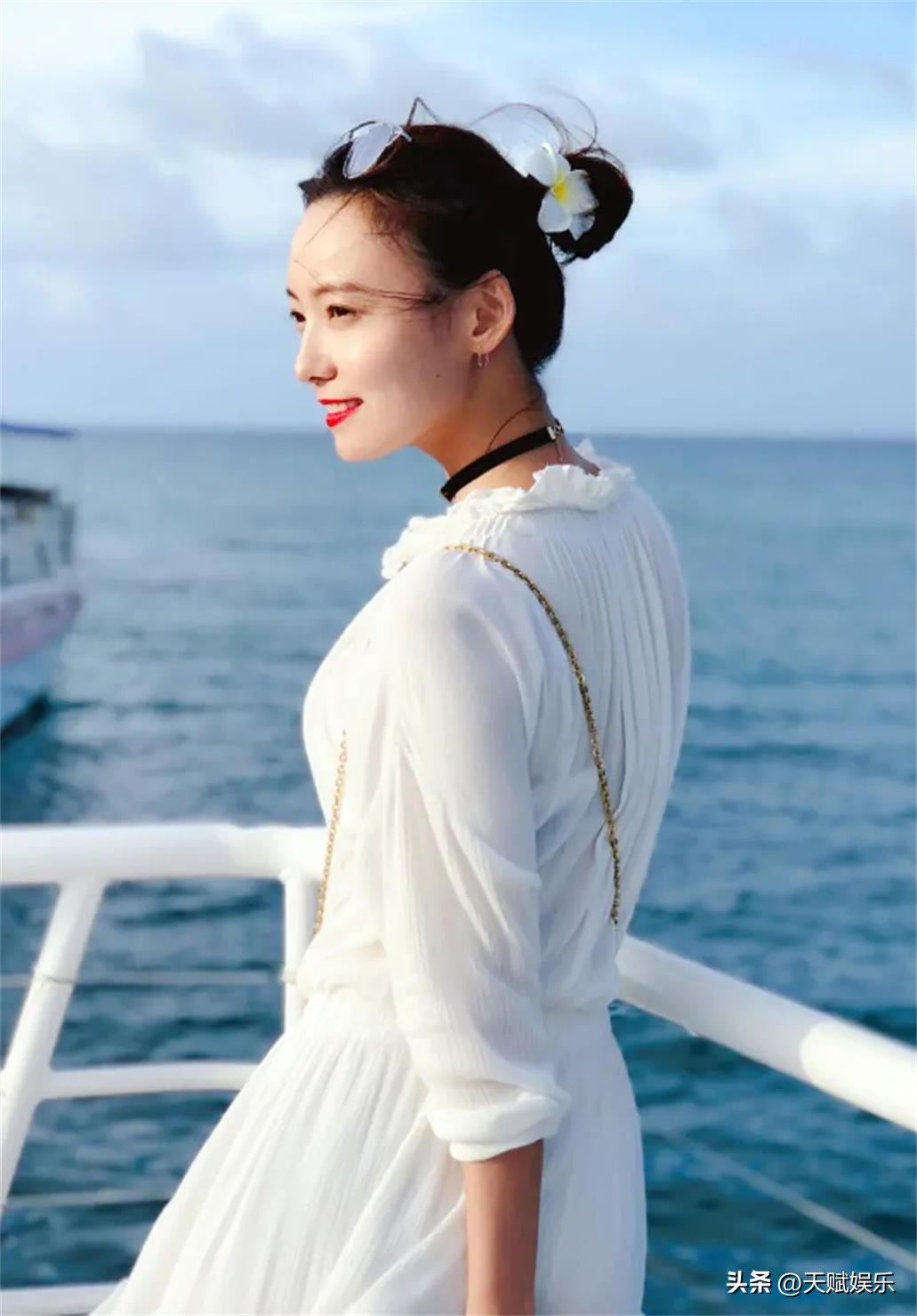 Look at the photo of film and television actress Lin Yuan in the 38 ...