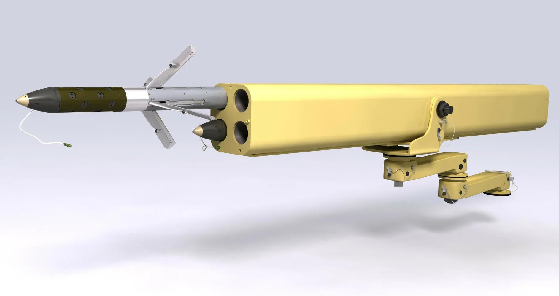 APKWS guided rocket test, with a modular design, there are many room ...