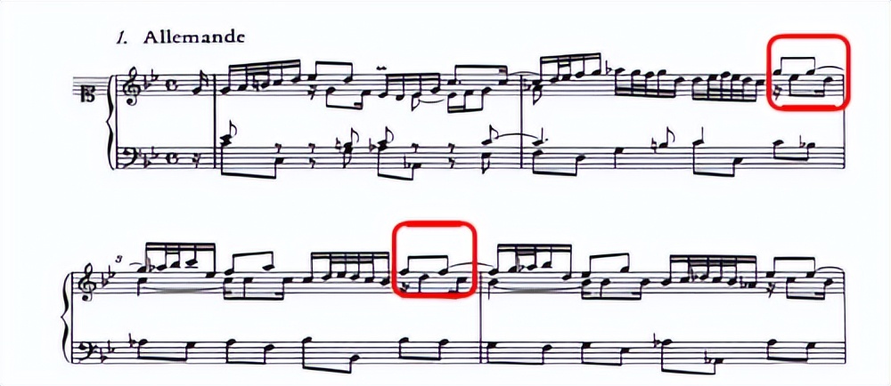 Concretely analyze the performance method of Bach's "French Suite ...