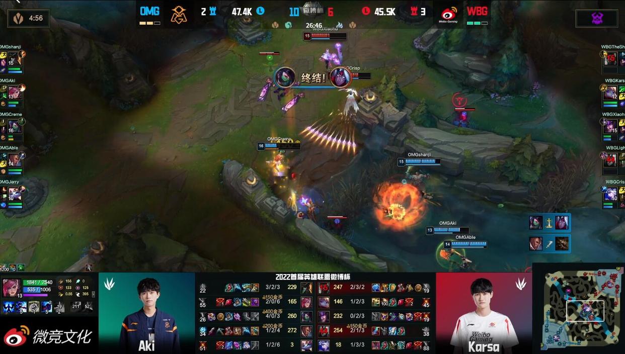 英雄聯盟微博杯：Theshy奎桑提發威！WBG讓2追3力克OMG挺進下一輪 - 頭條匯
